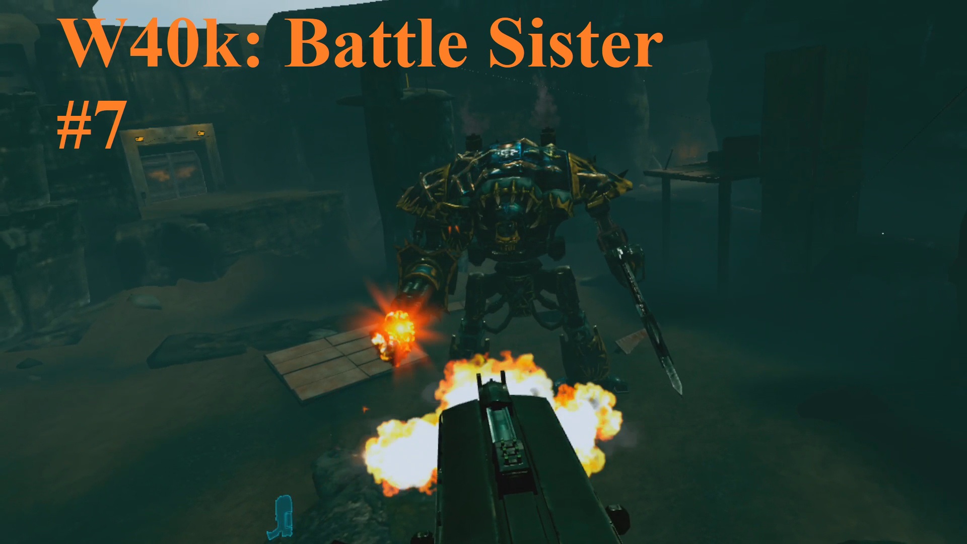 VR Warhammer 40,000: Battle Sister #7 ► Зов Тенебриса отправляет в Монастырь
