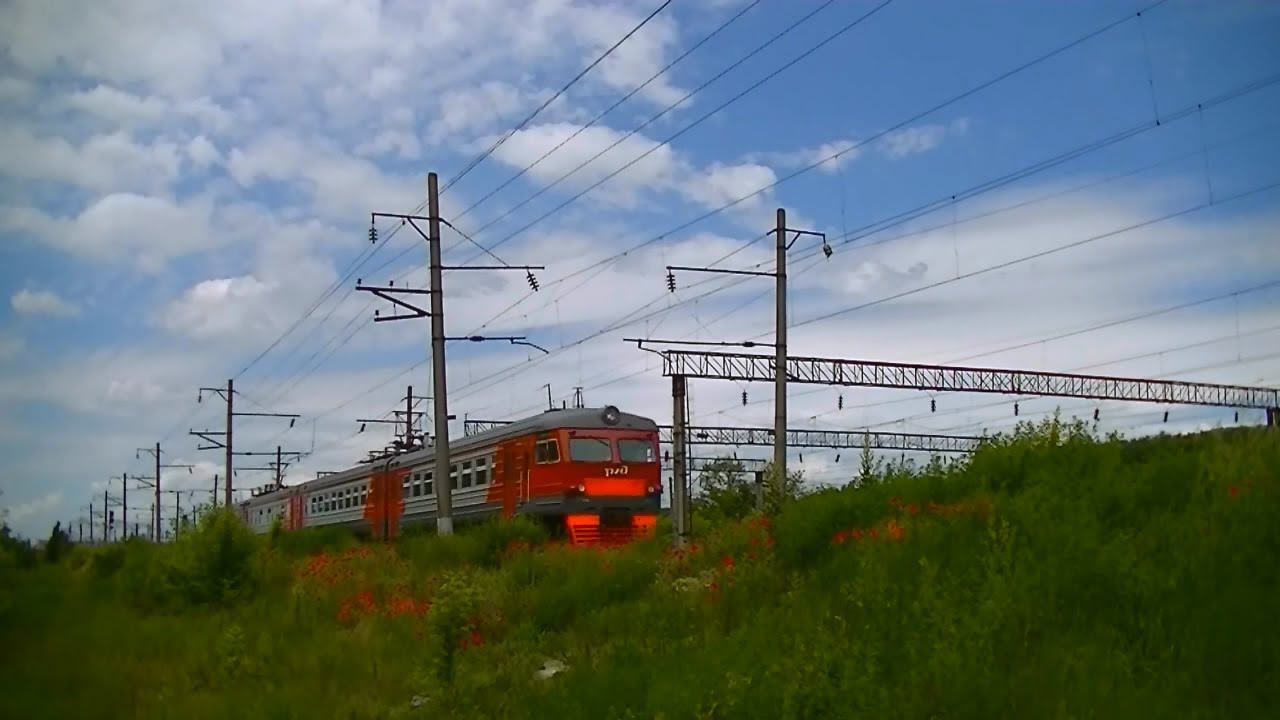 РЖД ЭР9П-К-352 Тихорецкая - Армавир-2