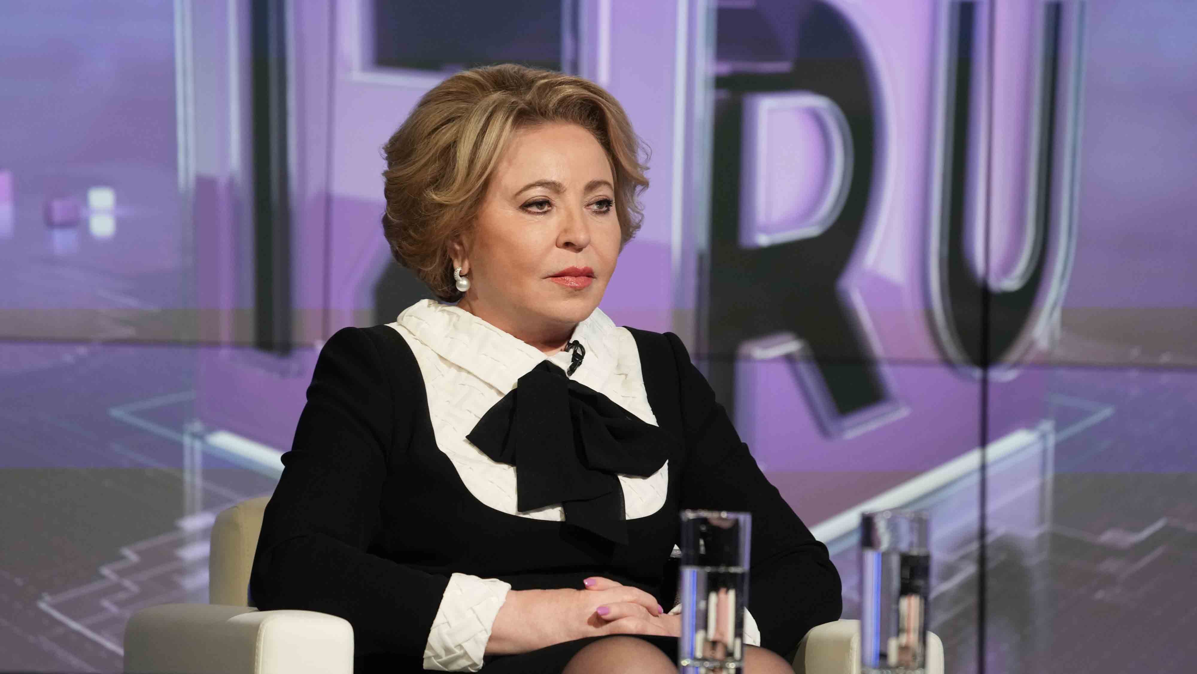 Интервью Валентины Матвиенко МИЦ «Известия»