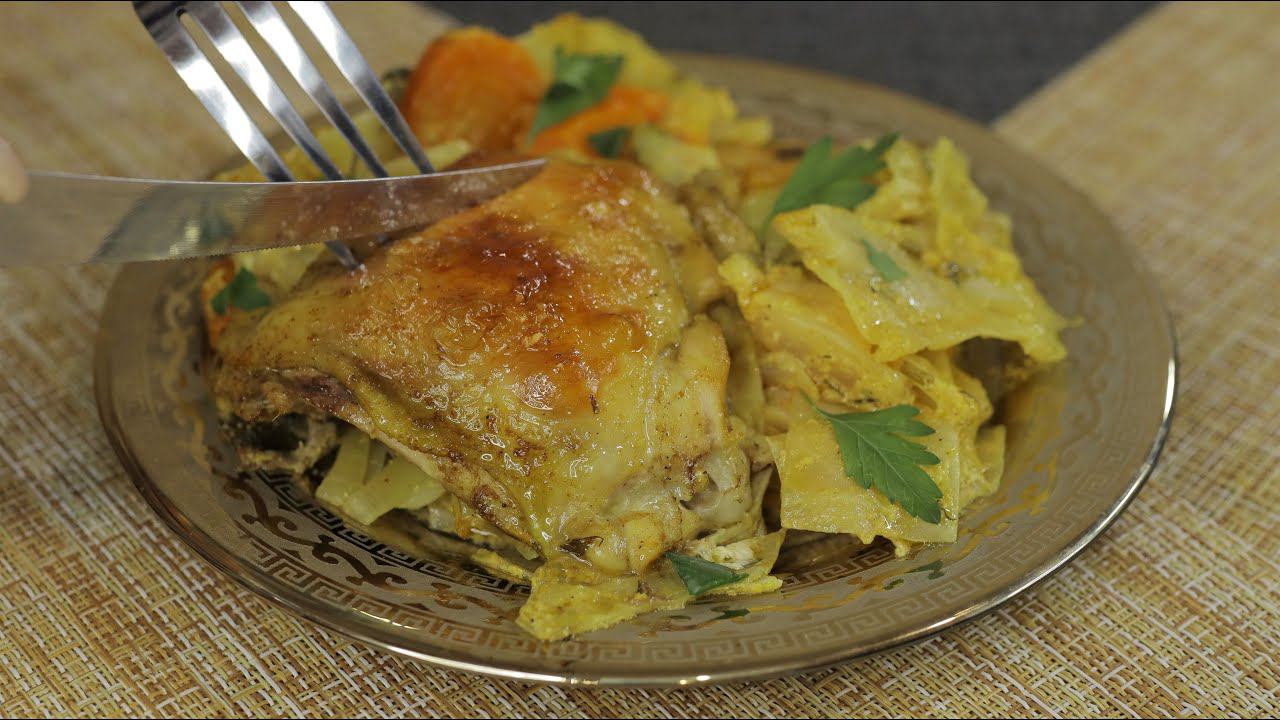 Нежная КУРИЦА запеченная В РУКАВЕ!! Готовьте вкусный ужин без возни и заморочек