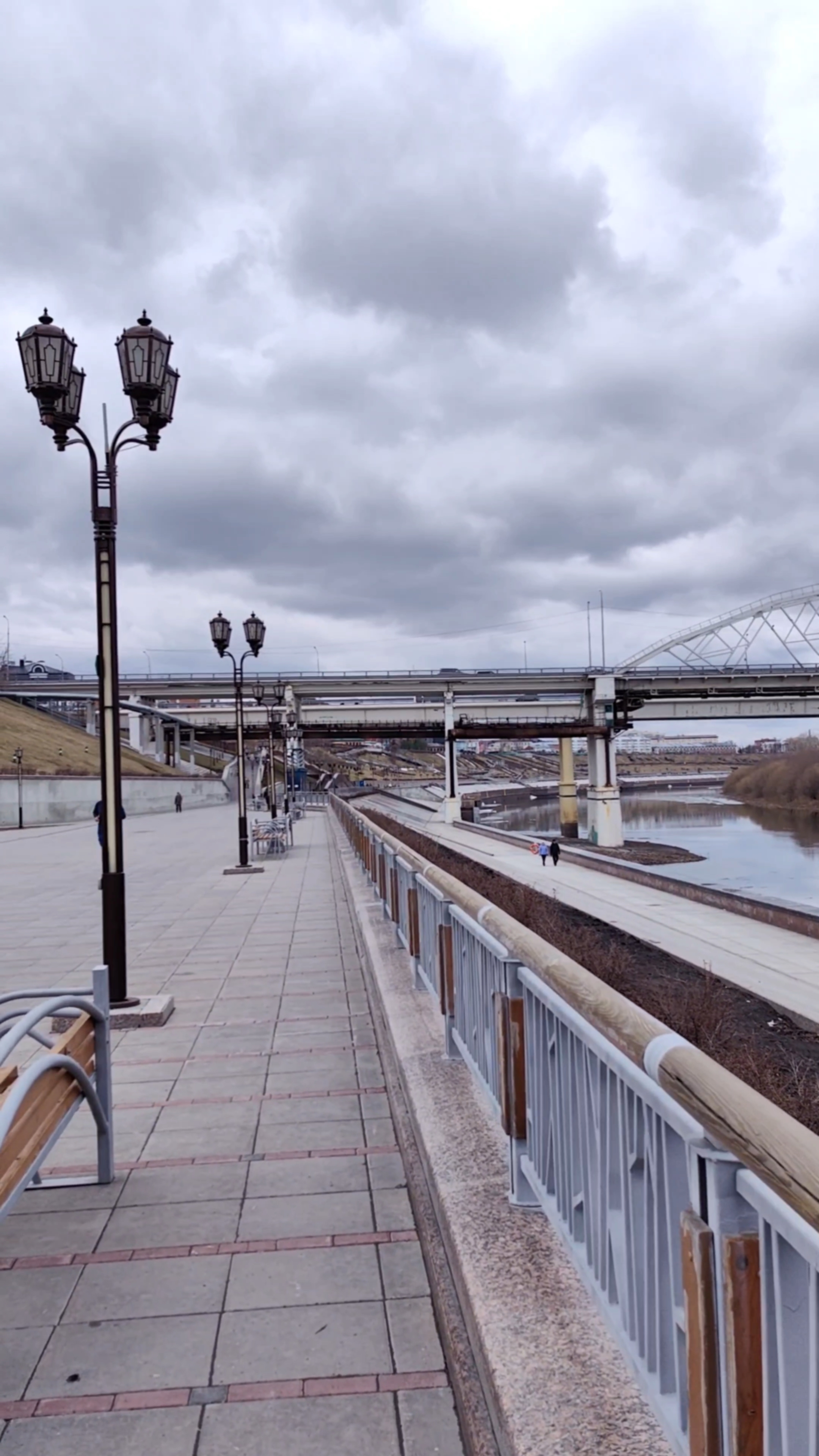 Набережная реки Туры, г.Тюмень