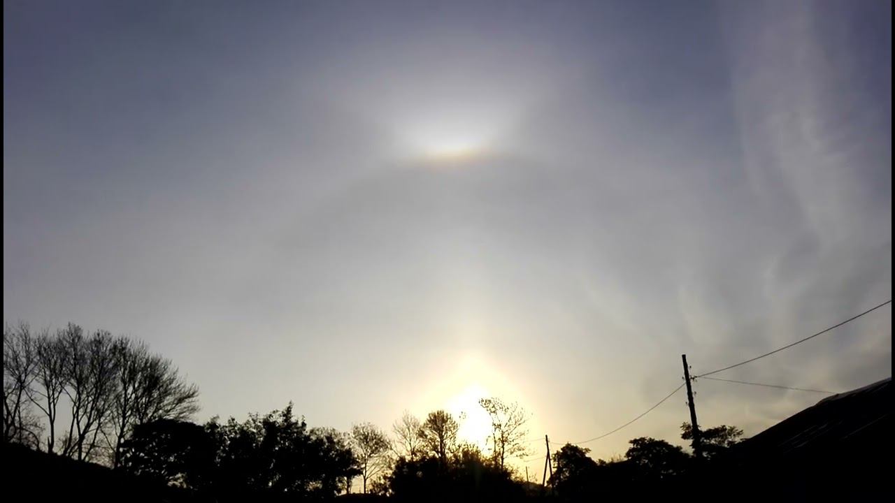 Необычное утреннее солнце. Чехов. Сахалин. 17.09.22