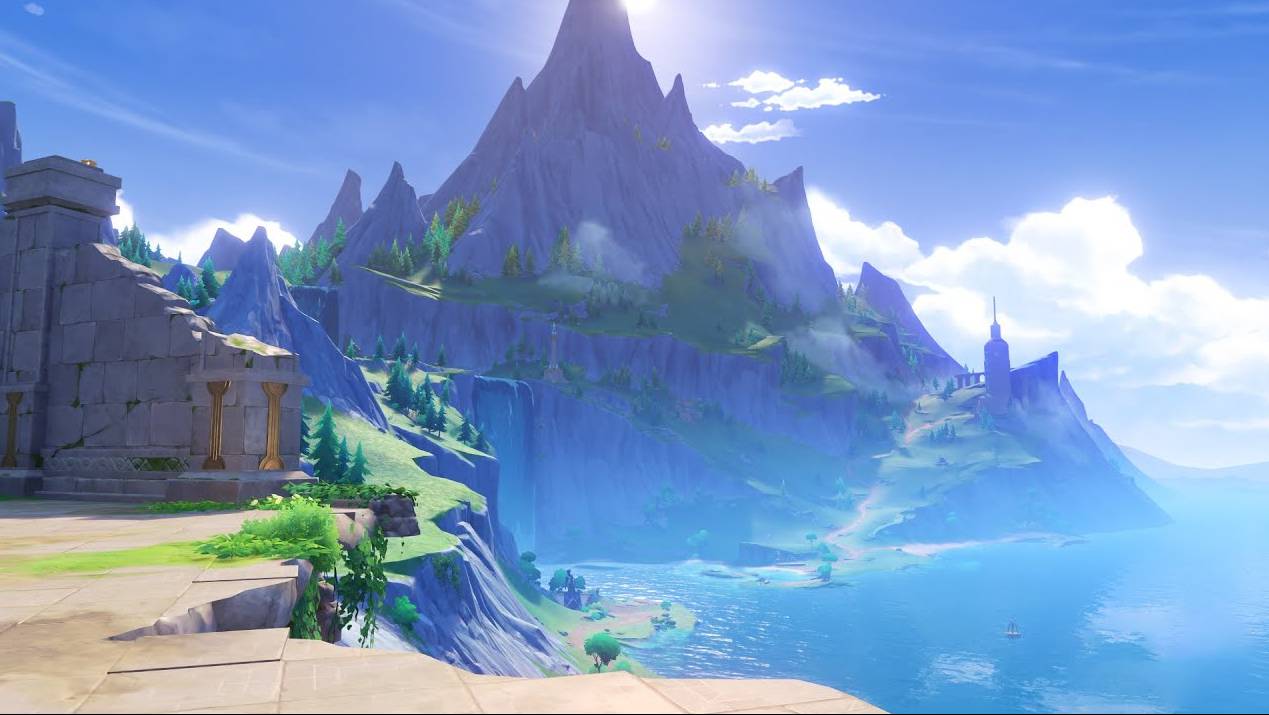 Фонтейн. Район Лиффи. Часть 2. Восточный склон Мон Эсус