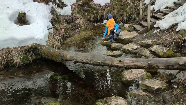 Уровень воды для сплава в реке Илеть Марий Эл, Кленовая гора 10.04.22