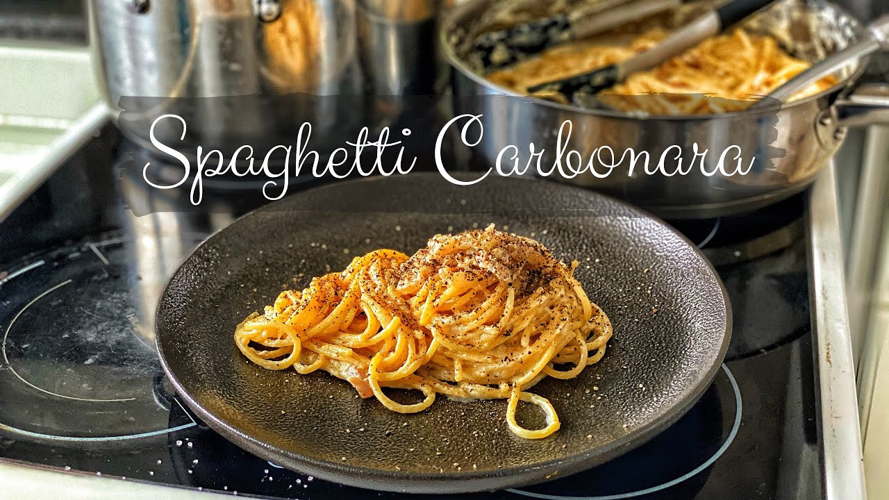 Спагетти Карбонара. Spaghetti Carbonara. Классический рецепт.Так готовят Итальянцы.