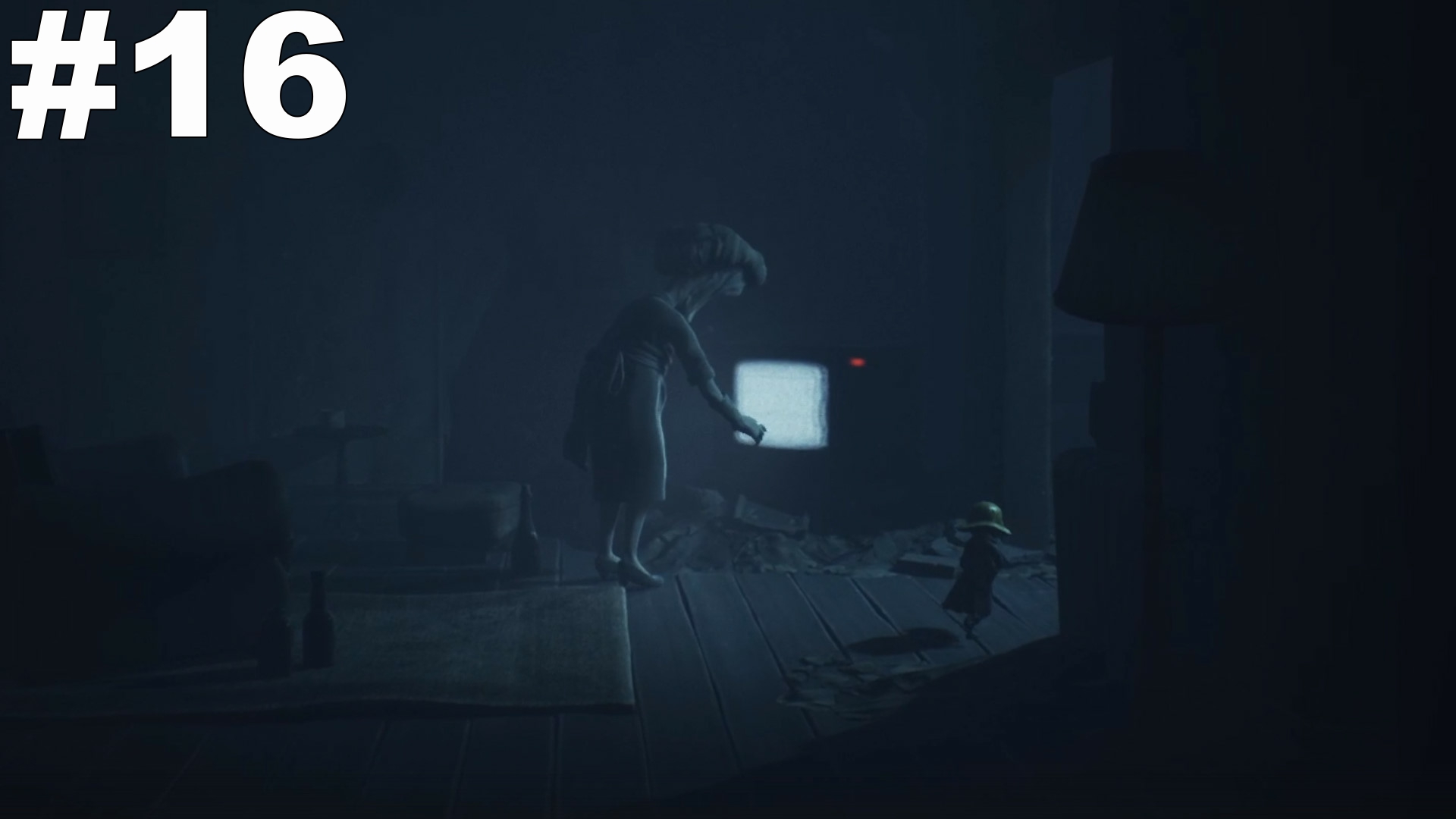 ▶Little Nightmares 2. Город. Телевизоры. #16