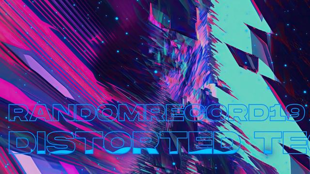 RandomRecord19 - Distorted Techno Beat