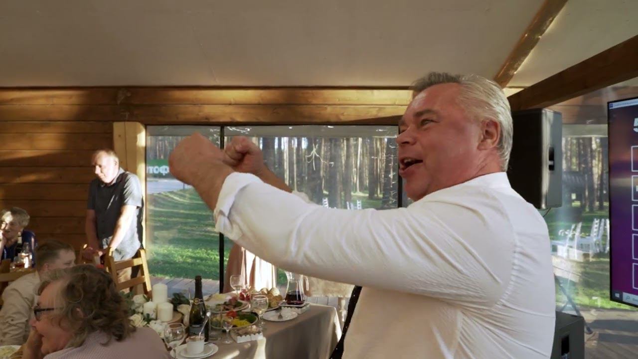 танцевальный отрыв на свадьбе Александра и Евгении в Светофоре