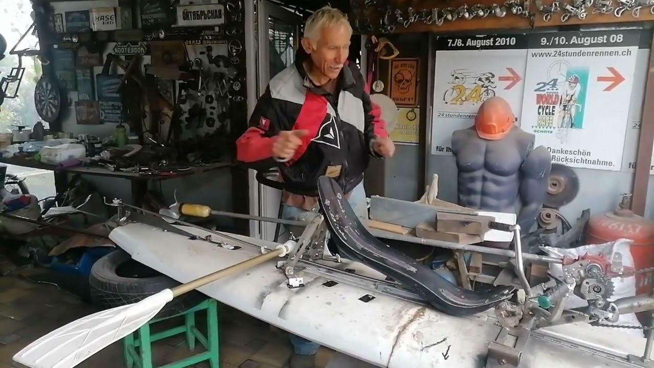 Аквабайк Дашевского, новая модернизация.