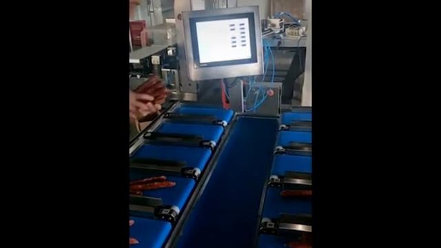 Автоматический весовой дозатор для рыбы, соломки, рыбных палочек, снеков, колбасы, мяса и др