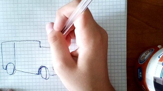 Как нарисовать машину Иж 2715