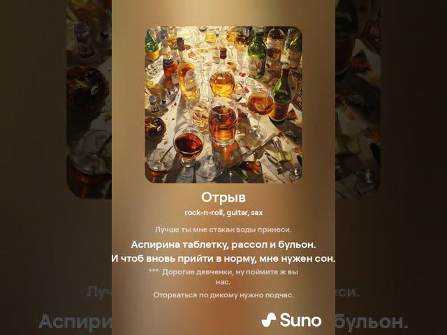 "Отрыв" by raush (Авторская песня)