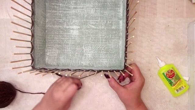 Идея из картонной коробки .Как я сделала своими руками себе хлебницу. Крышка