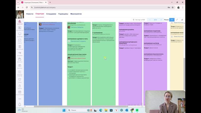 2. Структура + Профиль в Platrum