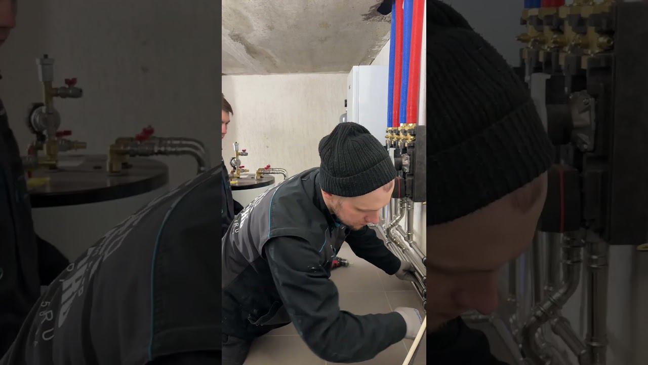 Монтаж котельной от компании REHPRO #TECE и #vaillant #ремонт