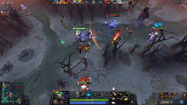 Отрывок из игры Dota 2 за героя Underlord