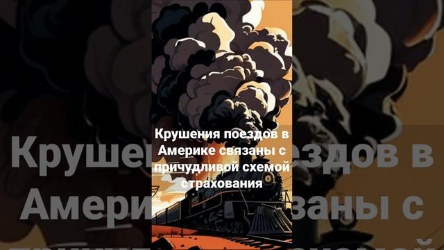 Крушения поездов в Америке связаны с причудливой схемой страхования