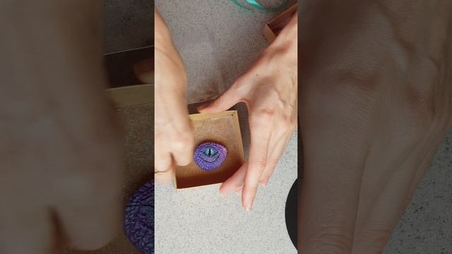 Магнитная игольница Глаз Сиреневого Дракона отправка в Истру. Иглодержатель #аксессуарыдлявышивки