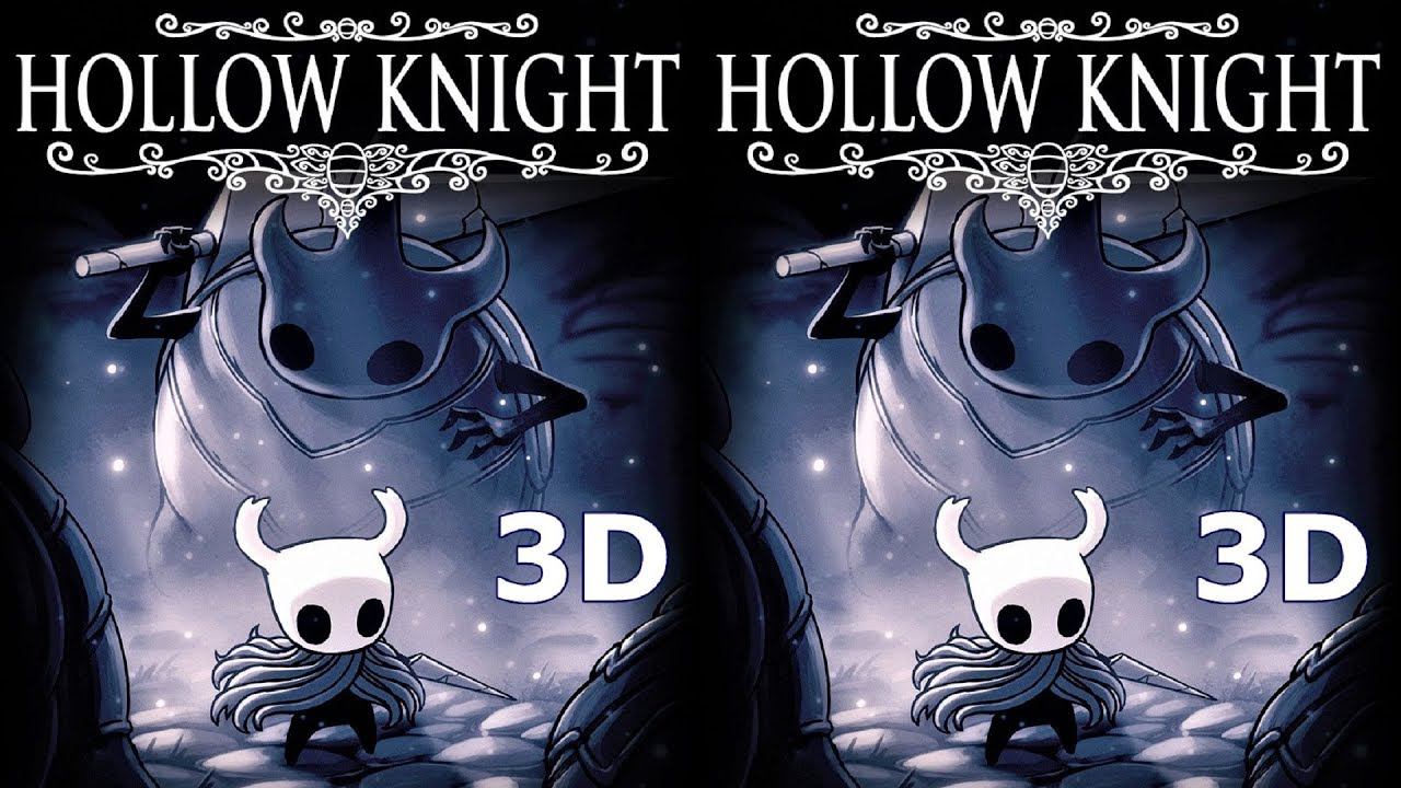 Hollow Knight 3D video SBS VR box google cardboard
