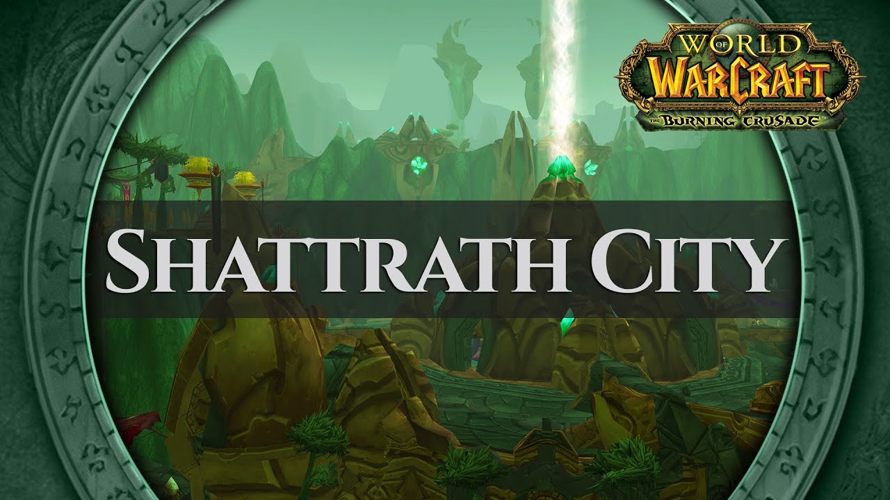 Shattrath City - Music & Ambience (1 hour, 4K, World of Warcraft The Burning Crusade aka TBC)