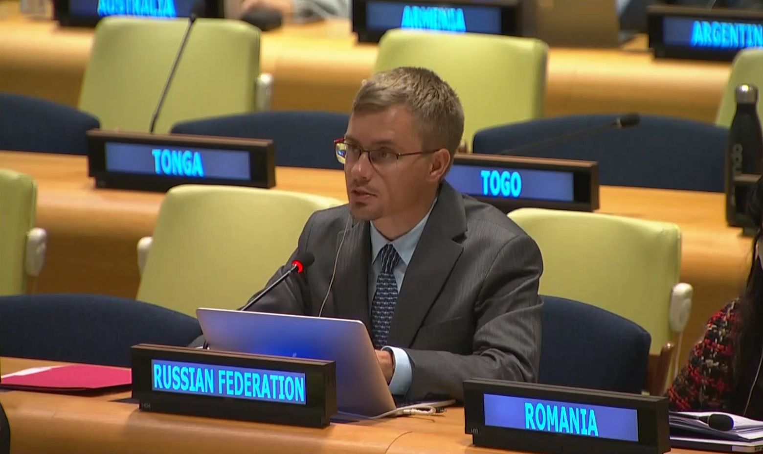 ? Выступление Е.А.Скачкова по пункту «Доклад Комиссии международного права о работе ее 73-й сессии»