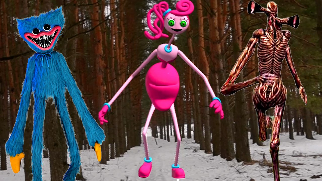 Мама длинные ноги в реальной жизни собирает оставшиеся игрушки Poppy platime