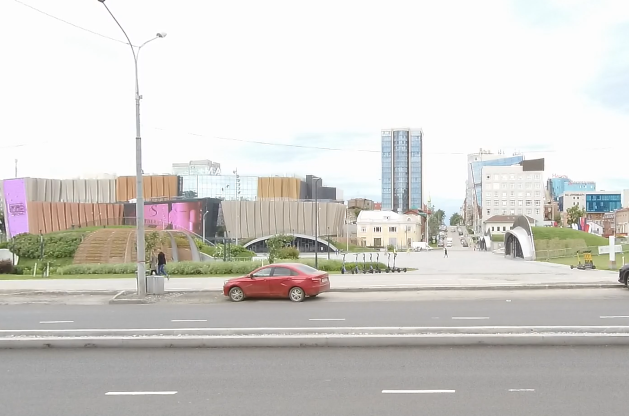 Пешком по Перми. Улица Ленина-речной вокзал Пермь I. mp4