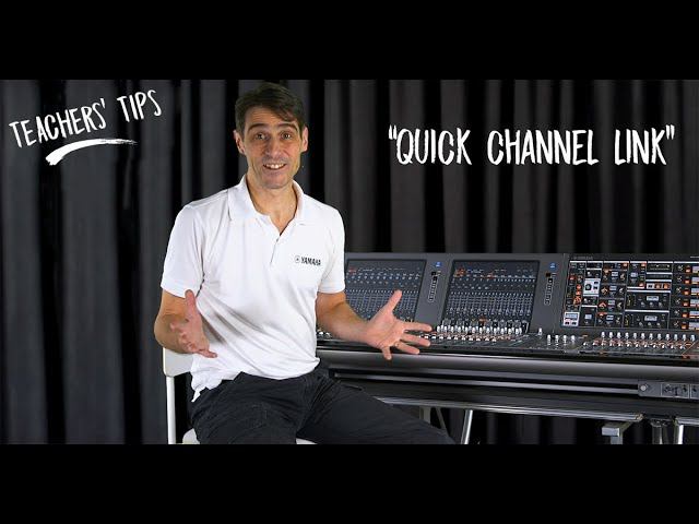 Микшерные системы Rivage Советы бывалых - Часть 1 -  Быстрый линк каналов