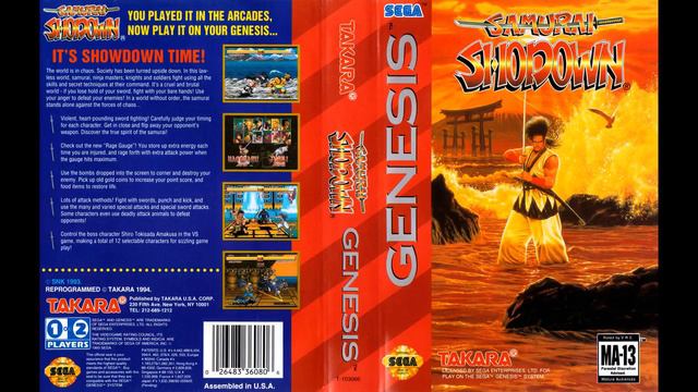 [SEGA саундтреки] Samurai Shodown