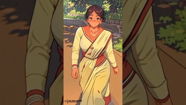 Kurchi_Madatha_Petti_Dance_ai anime video_domo ai trending video_cartoon anime_#dance_love guru zone