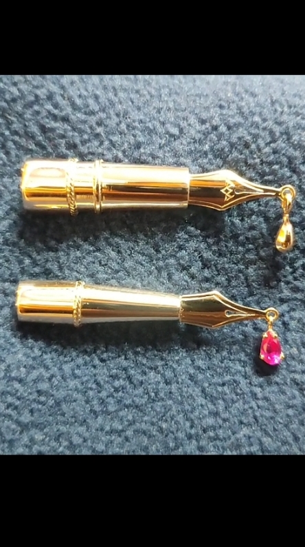 булавка в виде ручки,, Parker "