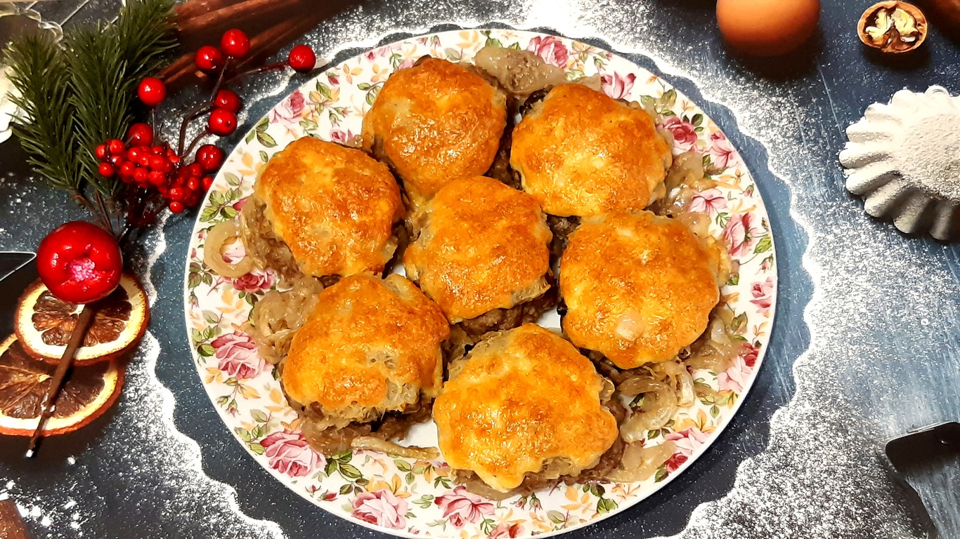 СТОЖКИ С ГРИБАМИ И КАРТОФЕЛЕМ. Кулинарный рецепт