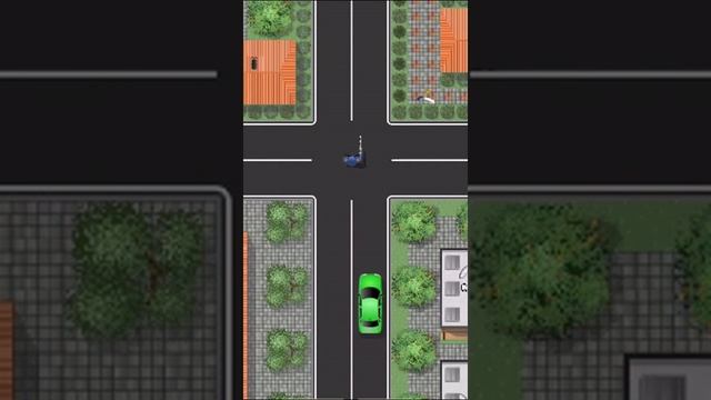 Задача пдд, регулировщик спиной.