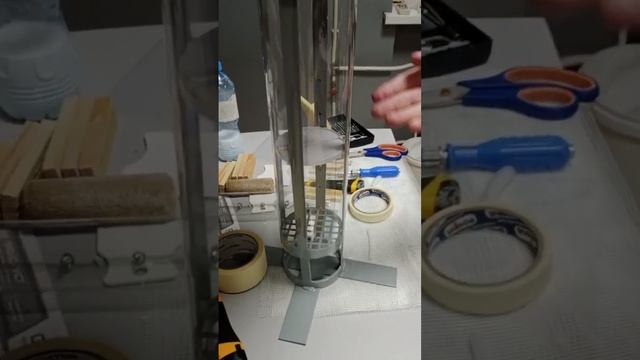 Демонстрация работы Нанодефлектора при ограниченном и полном притоке воздуха