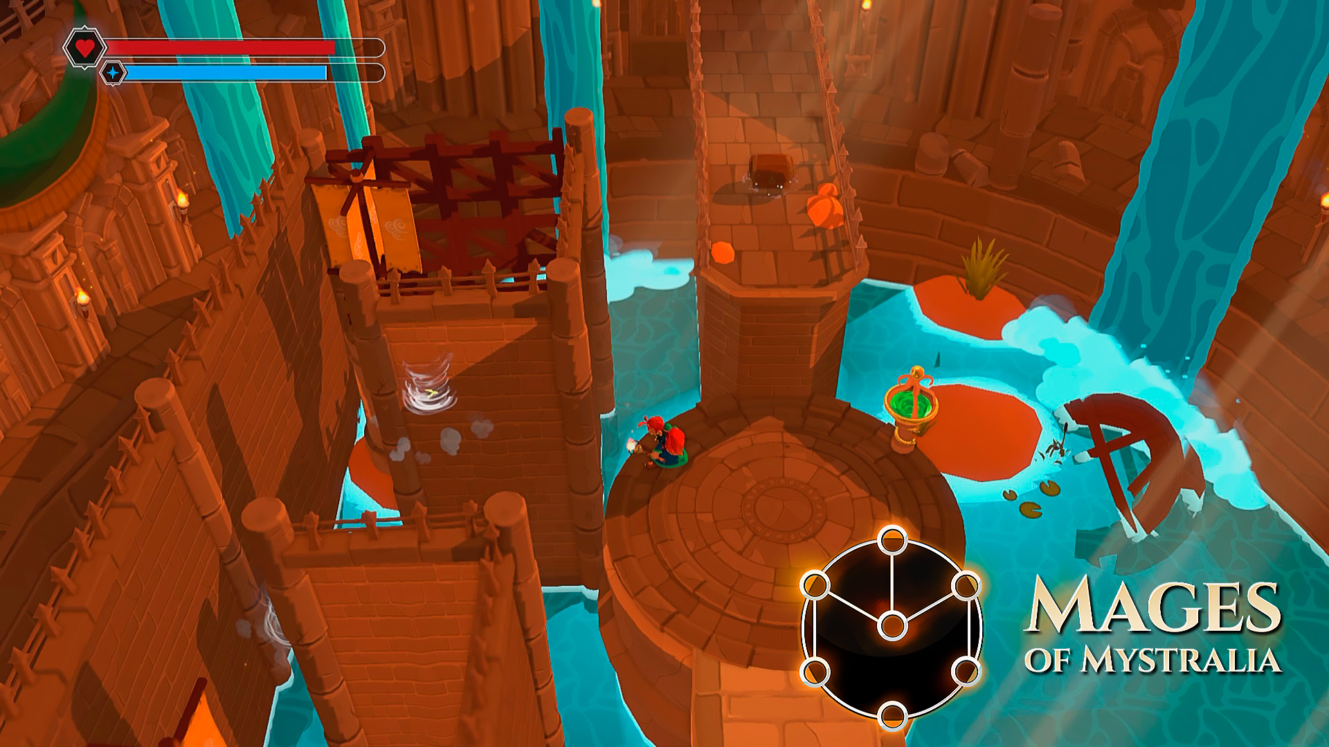 "Умопомрачительные" загадки. Mages of Mystralia 15 серия