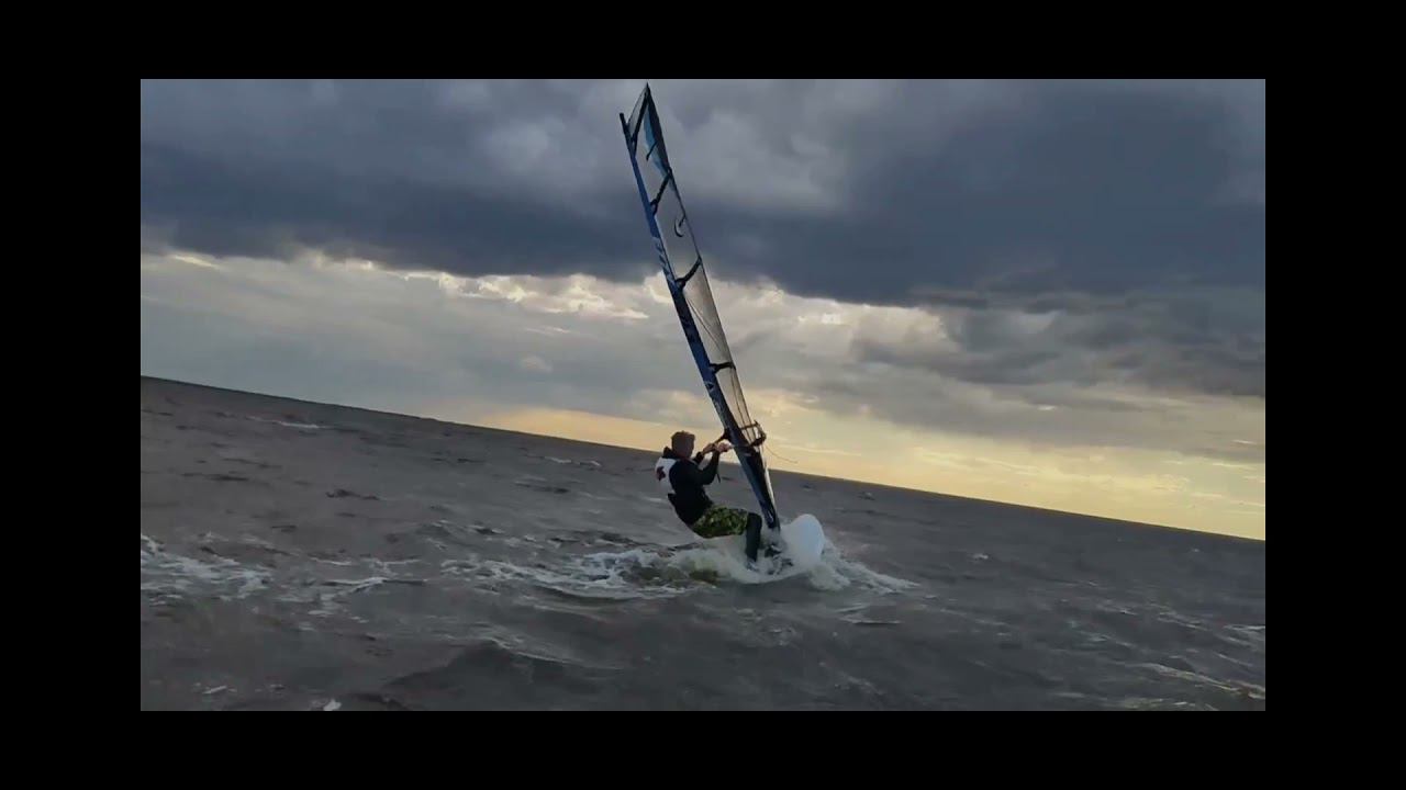 Первый выход на Starboard EVO 74