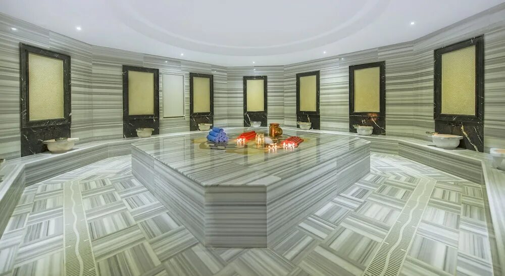 Хамам_Турецкая  баня_отель PORT nature , Турция_ и по нашим традициям после бани.