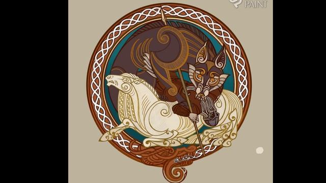 Гибель Одина\ Clip Studio Paint