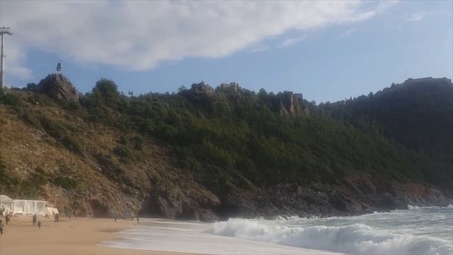 Пляж Клеопатры Аланья Самый популярный пляж Турции Kleopatra Plaj Alanya