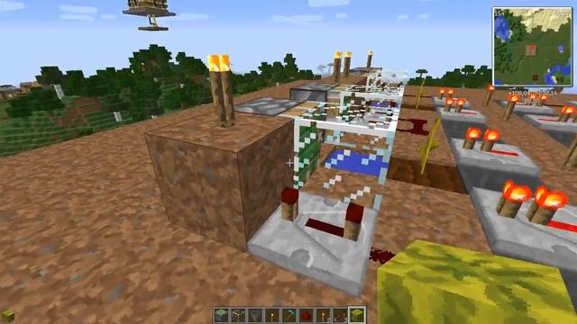 Minecraft - гайд по постройке автоматической фермы бахчевых