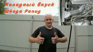 Шкода Рапид. Холодный впуск.