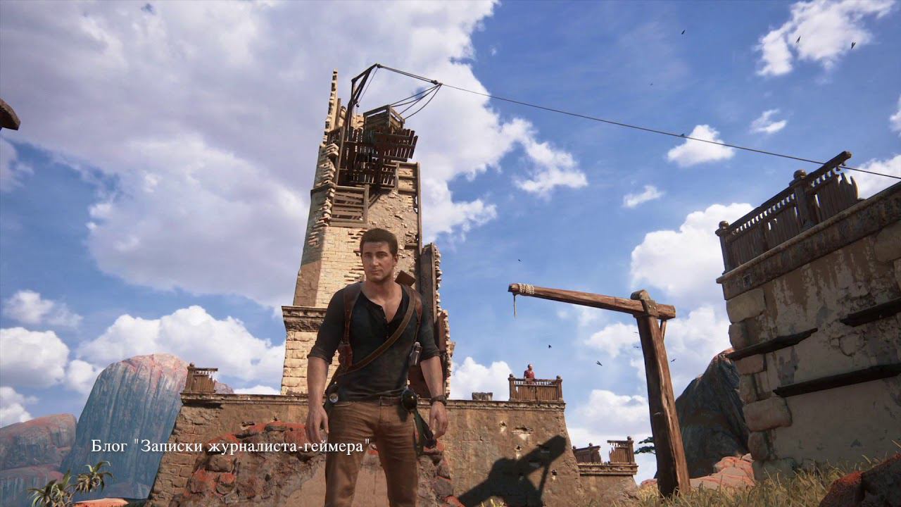 Uncharted 4: Путь Вора. Видеопрохождение на PlayStation 4 Pro.  Главы 12 и 13