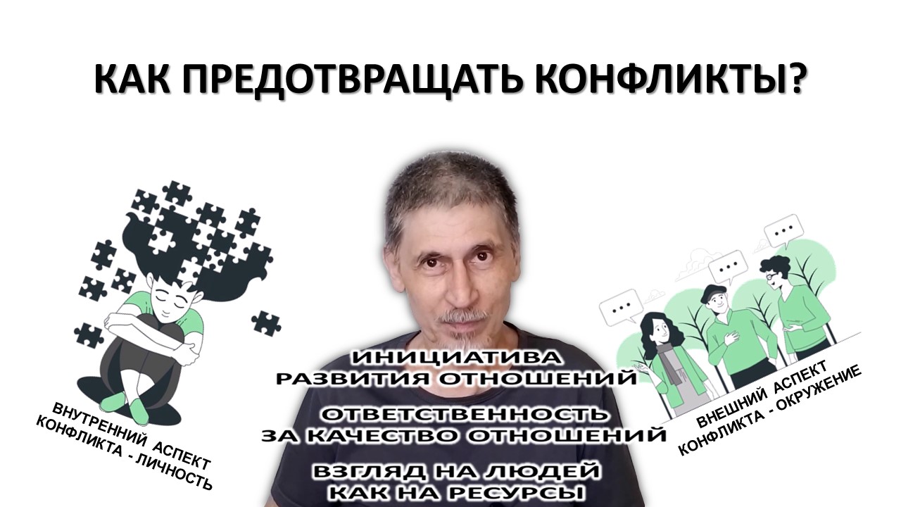 УПРАВЛЕНИЕ КОНФЛИКТАМИ Ч.4 - КАК ПРЕДОТВРАЩАТЬ КОНФЛИКТЫ?