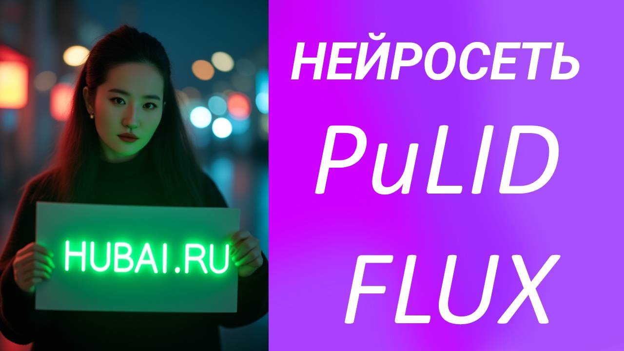 Нейросеть PuLID FLUX
