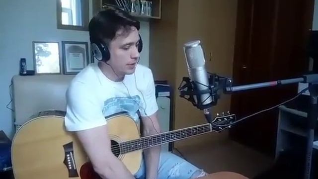 Александр Крюков в студии «Радио Muzkom»