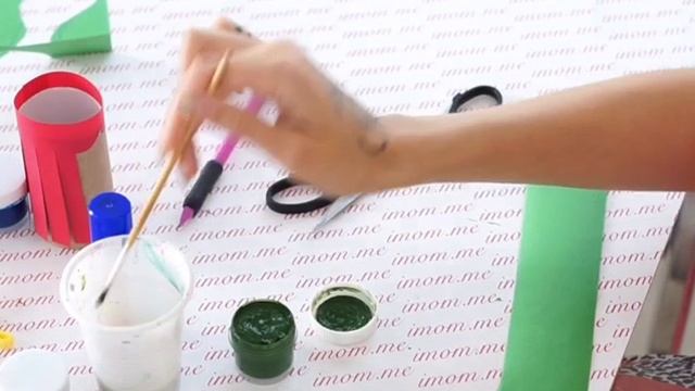 Поделка "Морские подружки" из втулок своими руками