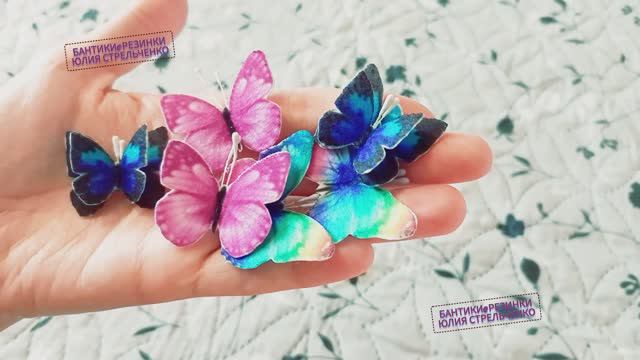 Бабочки из фетра / сублимация