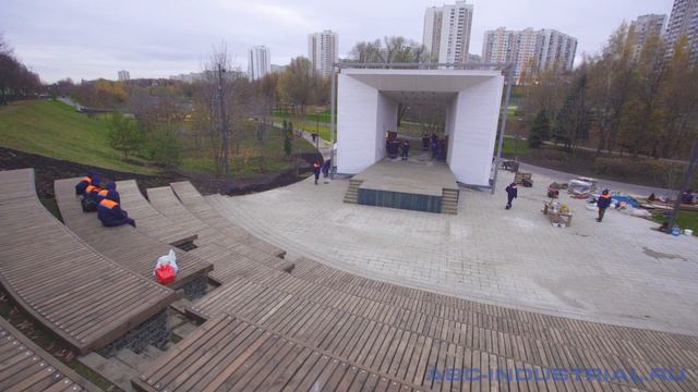 Сценическая площадка "Куб" в г. Москве