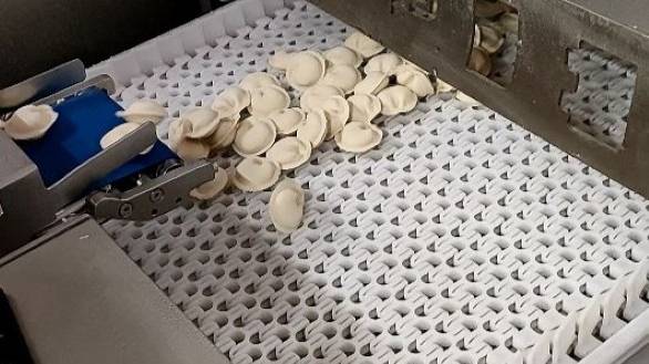 Спиральный фризер для полуфабрикатов (пельменей, котлет)