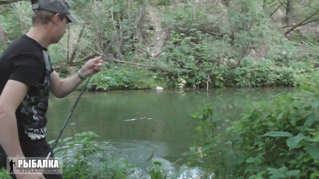 Рыбалка на р.Проня. Половил щук и окуней на спиннинг